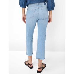 Brax Damen 5-Pocket-Jeans "Style MADISON S", blau, Gr. 46, Denim/Jeans, 99% Baumwolle, 1% Elasthan, Jeans