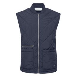 Casual Friday Herren Steppweste "Steppweste CFOlas", blau, Gr. L, Obermaterial: 100% Polyester PES., Westen