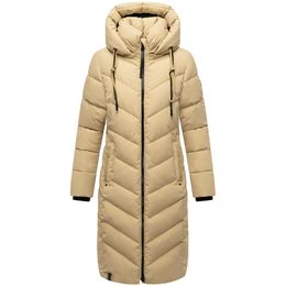 Navahoo Damen Steppmantel "Sahnekatzii XIV"sand, Gr. M, Oberstoff: 100% Polyester; Futter: 100% Polyester; Wattierung: 100% Polyester; &Auml;rmelfutter: