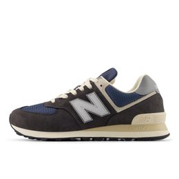 New Balance Damen Sneaker "574", Gr. 40schwarz, Synthetik, Textil, Schuhe, mit Gummilaufsohle