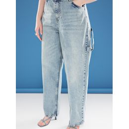 Trendyol Curve Jeans Damen Gr&ouml;&szlig;e 37/38 blue denim
