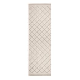 Teppich Hanse Home, B:80cm H:5mm L:350cm, grau, Kunstfaser, Wohnzimmer, Teppiche, "Corsica Wendeteppich", In-& Outdoor, Wetterfest, Balkon, L&auml;ufer,