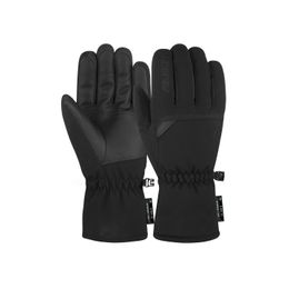 Reusch Damen Skihandschuhe "Elon R-TEX XT", schwarz, Gr. 10, mehrfarbig, 87% Polyester, 11% Polyurethan, 2% Elasthan, Handschuhe, in wasserdichter