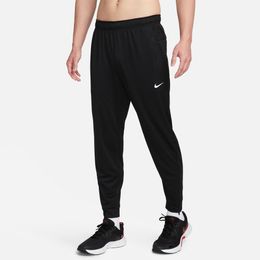 Nike Herren Trainingshose "DRI-FIT TOTALITY MENS TAPERED FITNE", schwarz-wei&szlig;, Gr. L, Obermaterial: 100% Polyester, Hosen