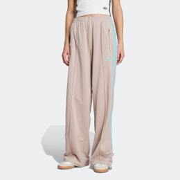 Damen Sporthose "ADICOLOR CLASSIC FIREBIRD LOOSE", beige, Gr. XL, adidas originals, Obermaterial: 100% Polyester, Hosen