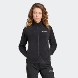 adidas terrex Damen Fleecejacke "MULTI", schwarz, Gr. XS, Obermaterial: 100% Polyester, Jacken