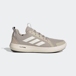 adidas terrex Damen Wanderschuh "BOAT CLIMACOOL", Gr. 38, beige, Synthetik, Textil, Schuhe, w&auml;rmend