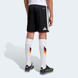 Jungen Trainingsshorts "DFB H SHO Y", schwarz, Gr. 176, adidas Performance, Obermaterial: 100% Polyester, Hosen, f&uuml;r Kinder, elastischer Bund mit