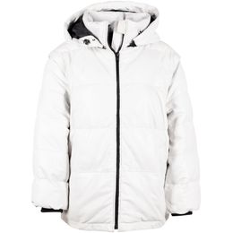 Mauritius Damen Lederjacke "G2WEloisa OS", wei&szlig;, Gr. XS, unifarben, Web, Obermaterial: 100% Schafsleder. Futter: 100% Polyester. Kapuzenfutter: 100%