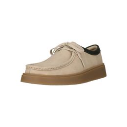 Clarks Schn&uuml;rschuhe 'Torview' Herren Gr&ouml;&szlig;e 42 offwhite