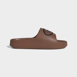 Herren Badesandale "ADILETTE 00S BADESCHLAPPEN", adidas originals, Gr. 43, braun, Synthetik, Schuhe, Badelatschen