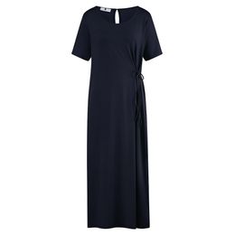 Emilia Lay - Jersey-Kleid mit Rundhals-Ausschnitt, blau, Gr. 46 / L