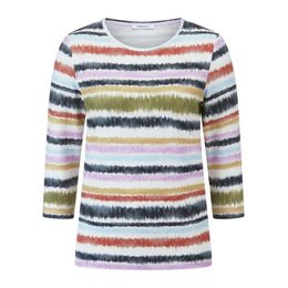 Peter Hahn - Rundhals-Shirt mit 3/4-Arm, braun, Gr. 50 / XL