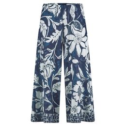 Green Cotton - Culotte Henriette, blau, Gr. 46 / L - Baumwolle