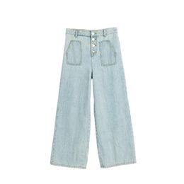 KOTON Jeans M&auml;dchen Gr&ouml;&szlig;e 122/128 blue denim
