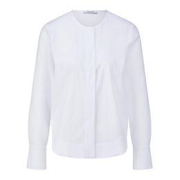 Peter Hahn - Long-Bluse, weiss, Gr. 44 / L - Baumwolle