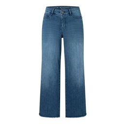 Peter Hahn Mac - Wide Fit-Jeans im 5-Pocket-Schnitt, denim, Gr. 38 / S - Baumwolle