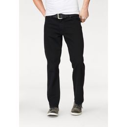 Wrangler Herren Regular-fit-Jeans "Durables", schwarz, Gr. 44, Denim/Jeans, Obermaterial: 98% Baumwolle, 2% Elasthan, Jeans