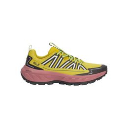 Jack Wolfskin Damen Wanderschuh "WILD HIKE LOW W", Gr. 42, gelb, Synthetik, Schuhe, Outdoorschuh, Trekkingschuh