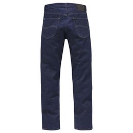 Lee Herren Straight-Jeans "BROOKLYN", blau, Gr. 31, Denim/Jeans, Obermaterial: 90% Baumwolle, 8% Elastomultiester, 2% Elasthan, Jeans
