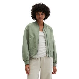 Marc O'Polo Outdoorjacke MARC O'POLO "aus reiner Bio-Baumwolle", Damen, Gr. 38, fresh sage, Obermaterial: 100% Baumwolle; Futter: 100% Baumwolle, unifarben, regular fit, Rippb&uuml;ndchen, Jacken Outdoorjacke