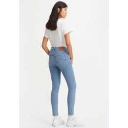 Levi's LEVI'S Damen Skinny-fit-Jeans "721 HIGH RISE SKINNY", blau, Gr. 28, Denim/Jeans, Obermaterial: 85% Baumwolle, 7% Lyocell, 6% Elastomultiester, 2%