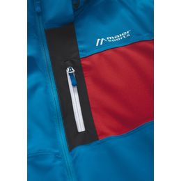 Maier Sports Herren Skijacke "KARLEITEN M 2.0", blau, Gr. 60, 100% Polyester, Jacken, Herren Winterjacke, wasserdicht, 3 RV-Taschen und Kapuze,