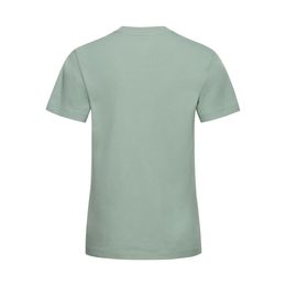 Jack Wolfskin Damen T-Shirt "ESSENTIAL T W", gr&uuml;n, Gr. S, Jersey, Obermaterial: 100% Baumwolle, Shirts, Kurzarm, mit Rundhalsausschnitt, aus