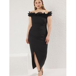 Trendyol Curve Cocktail Dress female Black size 48