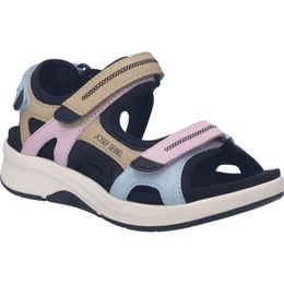 Josef Seibel Damen Sandale "Estelle 02, lilac-multi", Gr. 37, lila, Obermaterial: 100% Rindsleder Leather cow., Schuhe