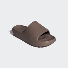 Damen Badesandale "LUMIA ADILETTE", adidas Sportswear, Gr. 39, braun, Synthetik, Schuhe, Badelatschen