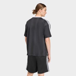 Herren T-Shirt "ADIDAS ADICOLOR JACQUARD TRIKOT"schwarz, Gr. XXL, adidas originals, Obermaterial: 100% Polyester, Shirts, lockere Passform,