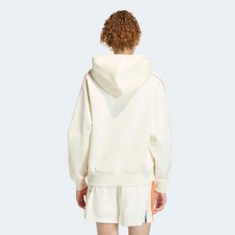 Damen Kapuzensweatshirt "W STADIUM HD", wei&szlig;, Gr. XS, adidas Sportswear, Obermaterial: 75% Baumwolle, 25% Polyester, Sweatshirts