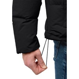 Jack Wolfskin Herren Daunenjacke "NORDLICHT JACKET", schwarz, Gr. XXXL, Obermaterial: 100% Polyamid. Futter: 100% Polyester. Wattierung: 80%
