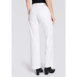 Herrlicher Damen 5-Pocket-Jeans "Edna Denim White Stretch", wei&szlig;, Gr. 33, unifarben, Denim/Jeans, Obermaterial: 97% Baumwolle, 3% Elasthan, Jeans, im
