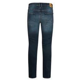Herren Slim-fit-Jeans "Seaham"night shadow, Gr. 32, PETROL INDUSTRIES, Obermaterial: 98% Baumwolle, 2% Elasthan, Jeans