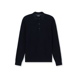 OLYMP Herren Langarm-Poloshirt "OLYMP Casual Strick, Polo langarm"marine, Gr. XXL, 89% Baumwolle, 11% Polyamid, Shirts