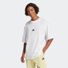 Herren T-Shirt "FUTURE ICONS SMALL LOGO", wei&szlig;, Gr. XXXL, adidas Sportswear, Obermaterial: 100% Baumwolle, Shirts, sportlicher Stil, Kurzarm, mit