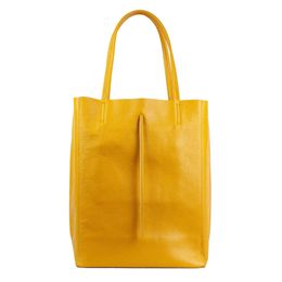 Lepelou Shopper 'MIA' Damen Gr&ouml;&szlig;e 27 cm x 38 cm x 18.5cm senf