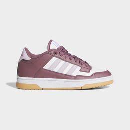 Damen Sneaker "RAPID COURT LOW", adidas Sportswear, Gr. 36, lila, Leder, Synthetik, Schuhe