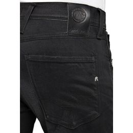 Replay Herren Slim-fit-Jeans "ANBASS HYPERFLEX BIO", schwarz, Gr. 36, Denim/Jeans, Obermaterial: 88% Baumwolle, 8% Polyester, 4% Elasthan, Jeans, mit