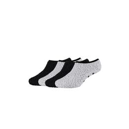 Camano Damen Sneakersocken "Sneakersocken 4er Pack", Gr. 35, schwarz, 98% Polyester, 2% Elasthan, uni, Socken