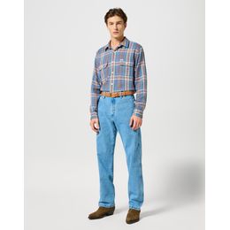 Wrangler Herren Bootcut-Jeans "13MWZ", blau, Gr. 36, Denim/Jeans, Obermaterial: 100% Baumwolle, Jeans