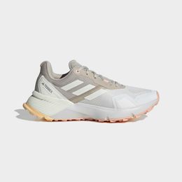 adidas terrex Damen Trailrunningschuh "SOULSTRIDE TRAILRUNNING", Gr. 43, beige, Synthetik, Textil, Schuhe, Trail-Runningschuhe