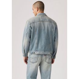 Levi's LEVI'S Herren Jeansjacke "NEW RELAXED FIT TRUCK", blau, Gr. L, Denim/Jeans, Obermaterial: 100% Baumwolle, Jacken