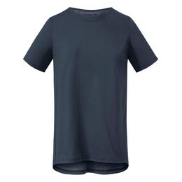 Green Cotton - Rundhals-Shirt Benedikte, blau, Gr. 42 / M - Baumwolle