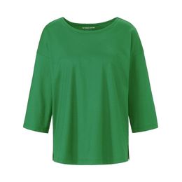 Green Cotton - Rundhals-Shirt Gurli, gr&uuml;n, Gr. 50 / XL - Baumwolle