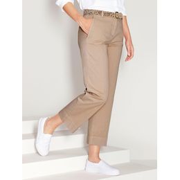 Peter Hahn - 7/8-Hose, beige, Gr. 22 - Baumwolle