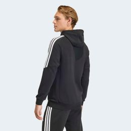 Herren Kapuzensweatshirt "TIRO26 LEAGUE SWEAT FULL ZIP HOODIE"schwarz, wei&szlig;, Gr. XL, adidas Performance, Obermaterial: 70% Baumwolle, 30% Polyester,