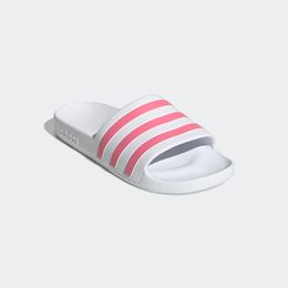 Damen Badesandale "AQUA ADILETTE", adidas Sportswear, Gr. 39, wei&szlig;, Synthetik, Schuhe, Badelatschen
